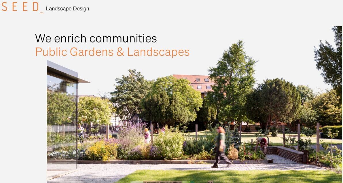 Landscape design job in Bath - Landscape Architecture